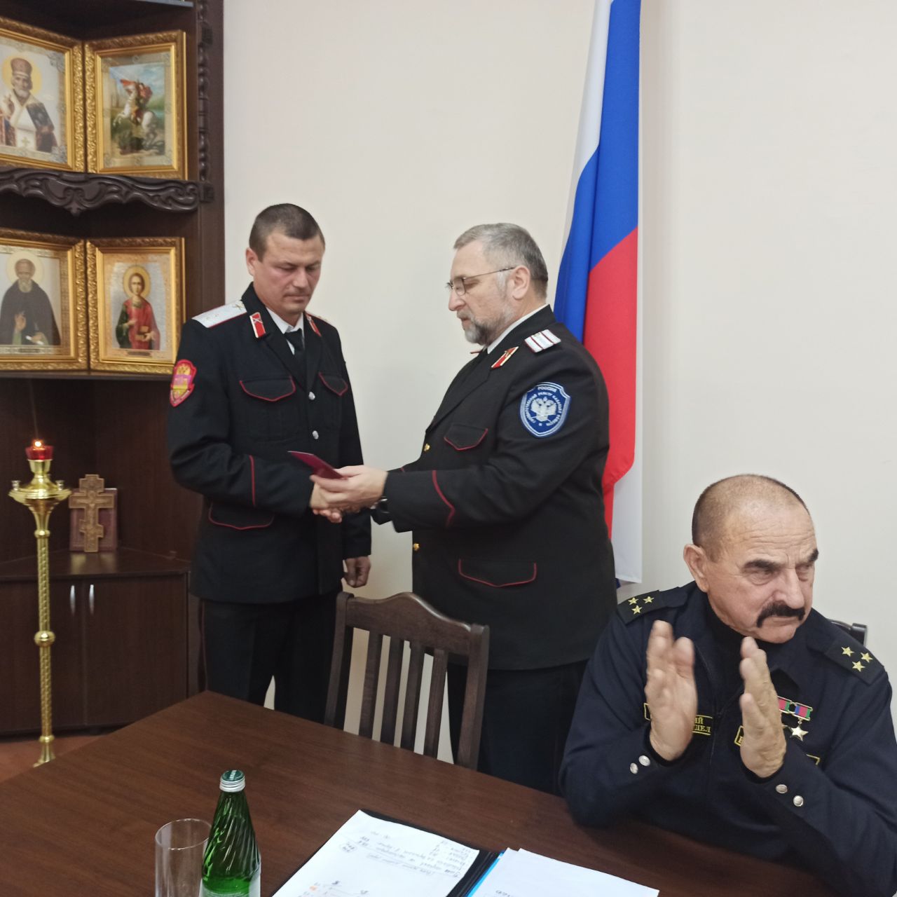 Казака из Армавира Дениса Куренина наградили медалью «За участие в ...